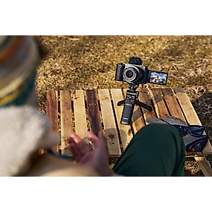 Sony Alpha ZV-E1 Full-Frame Interchangeable Lens Mirrorless Vlog Camera with 28-60mm Lens - Black Body