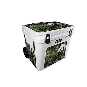 MightySkins Skin Compatible with Yeti Roadie 60 Wheeled Cooler - Chill Panda | Protective, Durable, and Unique Vinyl Decal wrap Cover | Easy to Apply, Remove, and Change Styles | Made in The USA