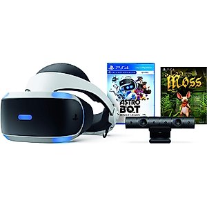 Playstation VR - Astro BOT Rescue Mission + Moss Super Bundle: Playstation VR Headset, Playstation Camera, Demo Disc 2.0, Astro BOT Rescue Mission + Moss Game