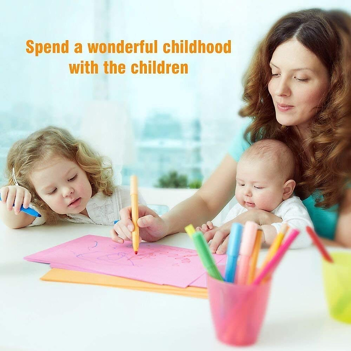 Colored Paper, Colored A4 Copy Paper, Crafting Decorating Cut-to-Size Paper 100 Sheets 20 Colors for DIY Art Craft (20 * 30cm)