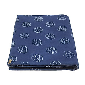 Cotton Quilt Home Furnish 15 Yard Jaipuri Print Fabric,Women's Dress fabricNatural Vegetable Blue CDHAMCOM-CTIN00200