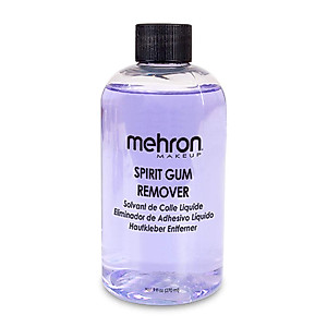 Mehron Makeup Spirit Gum Remover | SFX Makeup Remover | Spirit Gum Adhesive Remover 9 fl oz (266 ml)