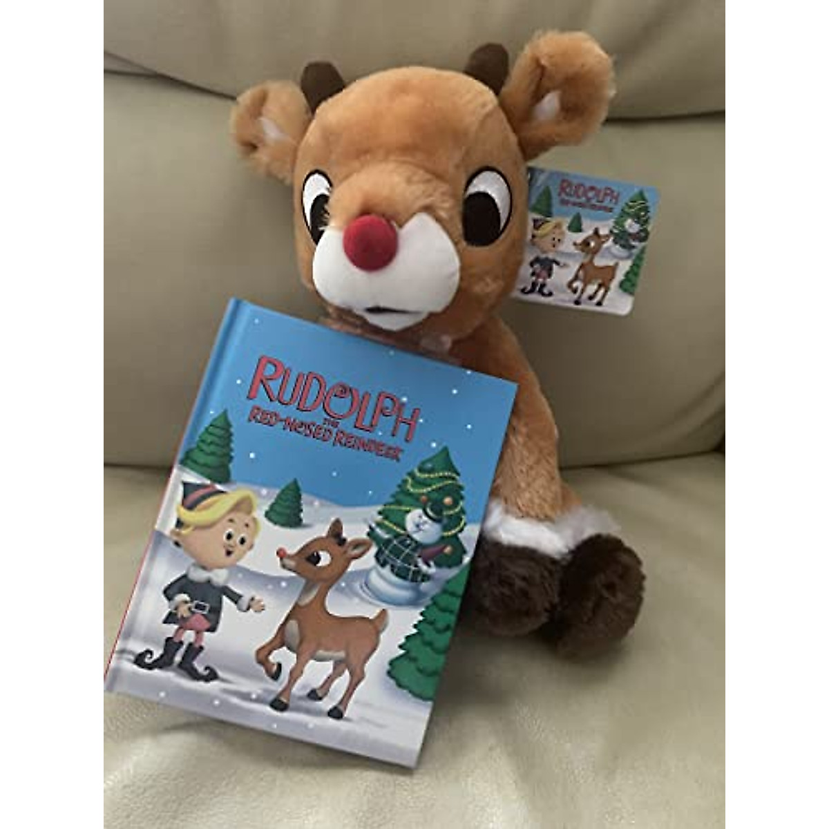 At homes Kohl's Cares Rudolph The Red-Nosed Reindeer Book and Plush Set