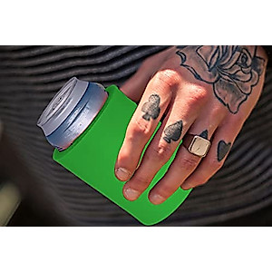 Blank Thick Foam Old School Can Cooler (Variety Color 6 Pack)