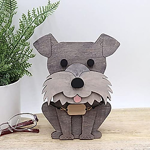 Wooden Hippo Eyeglass Holder Display Stand Creative Cute Animal Glasses Holder Handmade Creative Sunglasses Display for Desktop Accessory, Home Office Decor, Birthday and Christmas Gift (Hippopotamus)