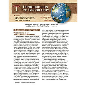 World Geography in Christian Perspective - Abeka Highschool Geography and Culture Studies