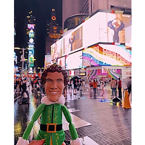 Jakks Holiday Elf Buddy The Elf Talking Plush with 15 Phrases Approximately 12-Inches in Height