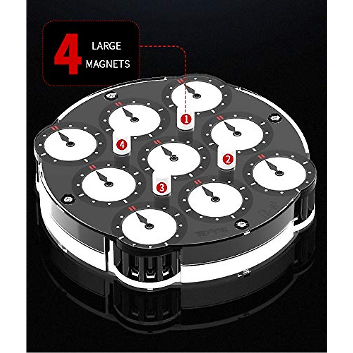 CuberSpeed QY Toys Magnetic Clock Puzzle Chuanshi Clock Puzzle