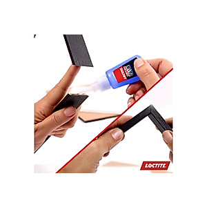 Loctite Super Glue Liquid Professional, Clear Superglue for Plastic, Wood, Metal, Crafts, & Repair, Cyanoacrylate Adhesive Instant Glue, Quick Dry - 0.7 fl oz Bottle, Pack of 2