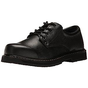 Dr. Scholl's Shoes Men's Harrington II Work Shoe, Black, 8.5 Wide US