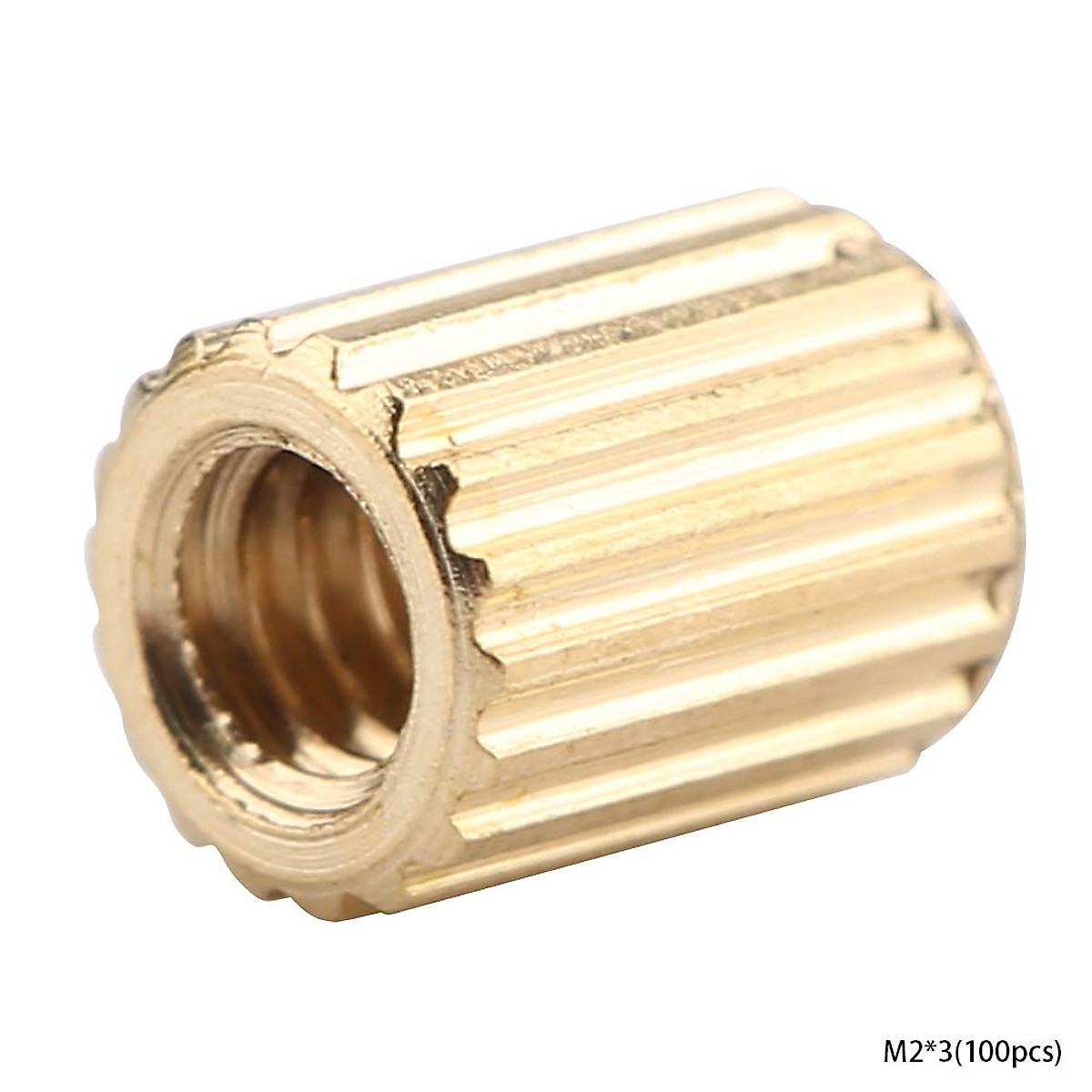 Standoff, 100 Pcs/Set Camera Standoff, Brass Standoff, Professional Practical Easy Installation M2 Standoff, for Micro-Motor Photographic Equipment(M2*3 (100pcs))