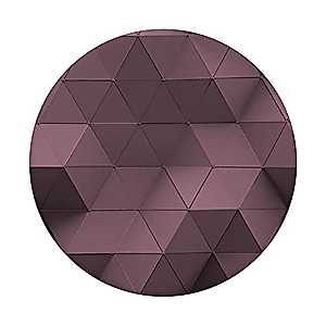 Ultra Galaxy Geometric Pattern S22 on Burgundy PopSockets Swappable PopGrip