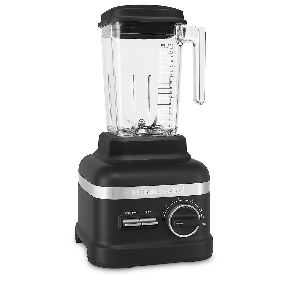 KitchenAid High Performance Series Blender KSB6060BM, One Size, Matte Black (Renewed)