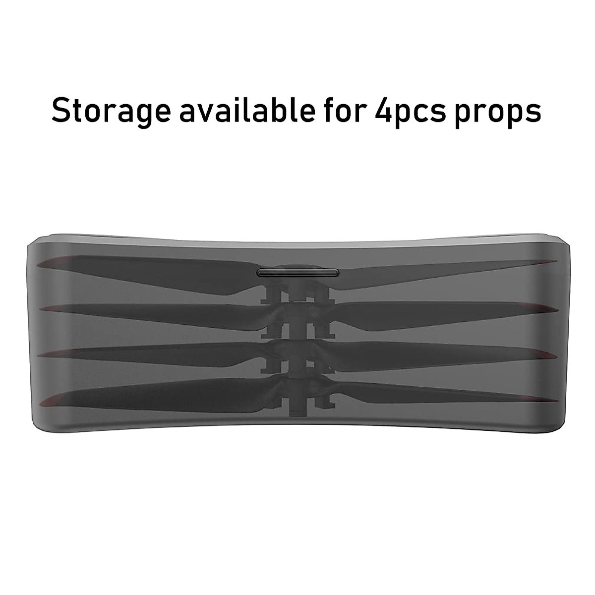 Anbee Propeller Storage Case Props Carrying Case Protective Box Compatible with DJI FPV Drone (2PCS)