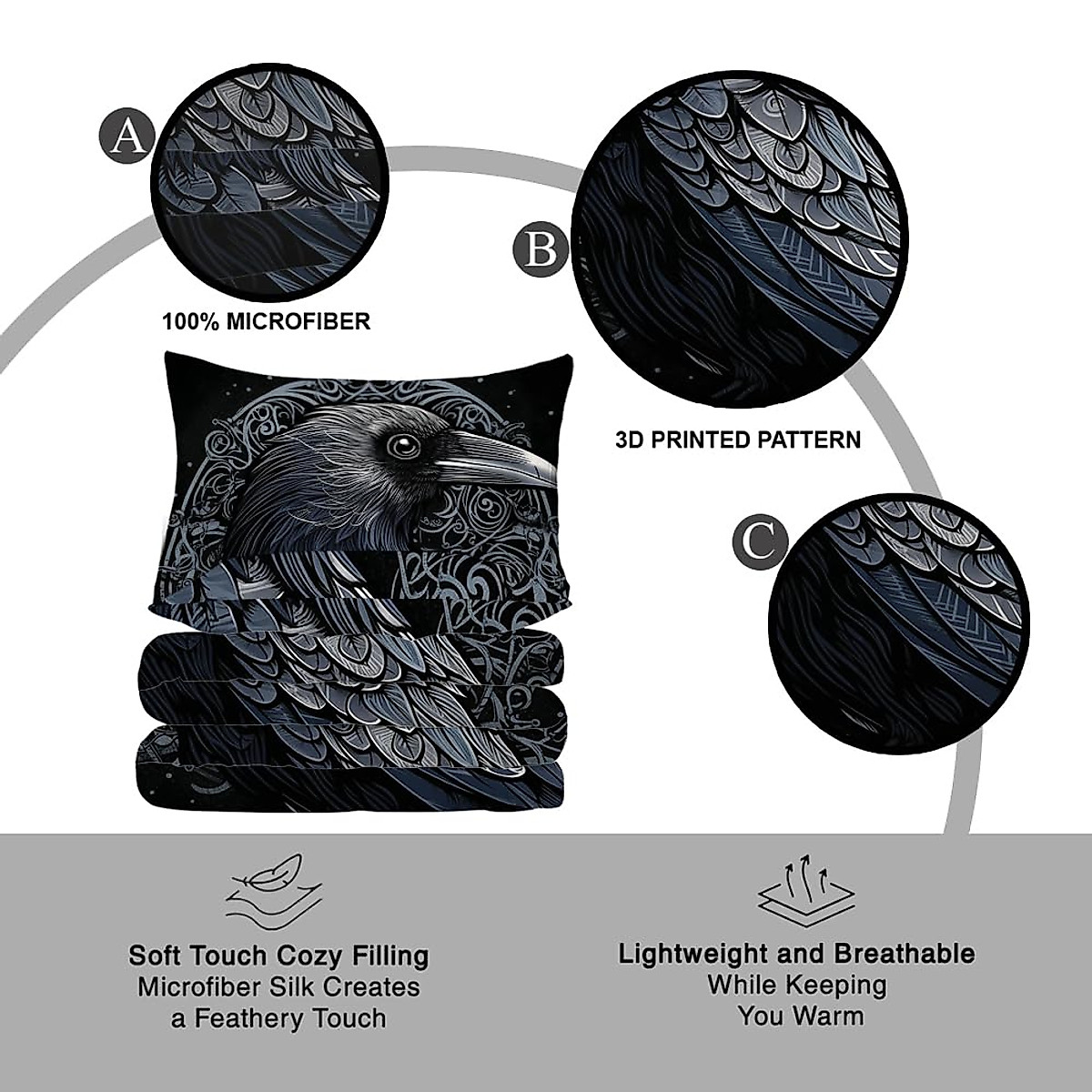 Black Raven Bedding Set - Raven Comforter Raven Crow King Bedding Raven Crow Quilt Queen Size Viking Quilt Raven Comforter Set Crow Raven Duvet Cover Set Full Twin Raven Viking Print Comforter Set