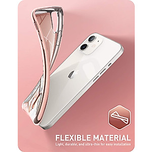 i-Blason Cosmo Wallet Slim Designer Wallet Case for iPhone 12 Mini (2020), 5.4", Marble