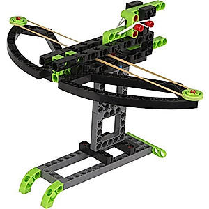 Thames & Kosmos Catapults & Crossbows Science Experiment & Building Kit | 10 Models of Crossbows, Catapults & Trebuchets | Explore Lessons In Force, Energy & Motion using Safe, Foam-Tipped Projectiles