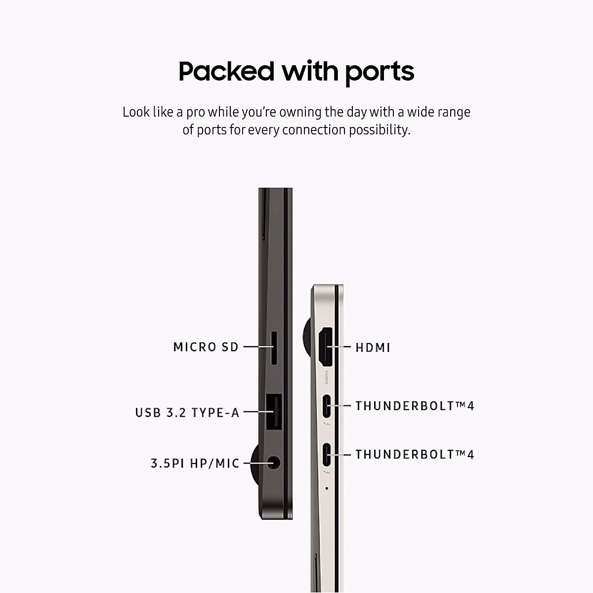 SAMSUNG 16” Galaxy Book3 Pro Laptop PC Computer, 13th Gen Intel Core i7-1360P Processor / 16GB / 1TB, 3K AMOLED Screen, 120hz, Fingerprint Reader, FHD Webcam, 2023 Model, NP960XFG-KA1US, Beige