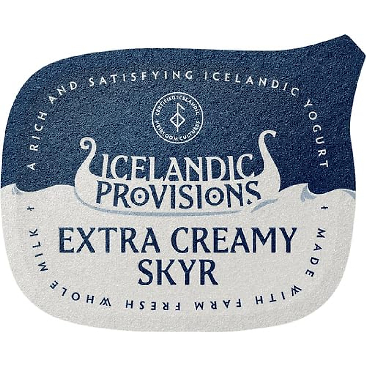 Icelandic Provisions Extra Creamy Skyr Lemon Whole Milk Yogurt, 4.4 oz