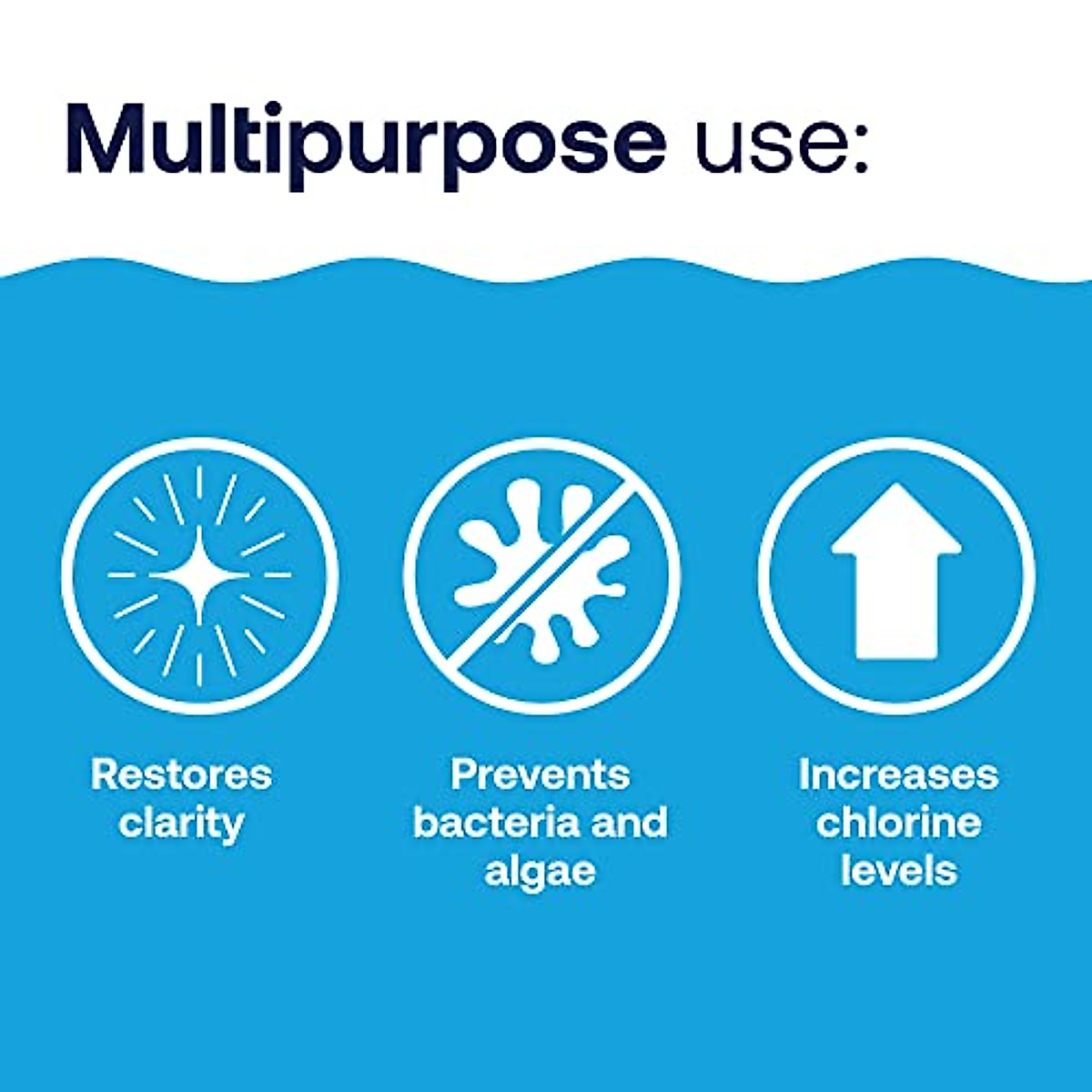 HTH Pool Care Shock, Swimming Pool Chlorinator Boosts Chlorine Levels, Cal Hypo Formula, 13.3 oz (Pack of 6)