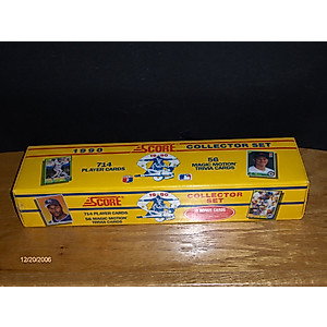1990 Score Factory Sealed Complete Baseball Set (714 Cards)