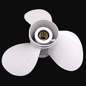 11 5/8x11 G Boat Engine Aluminum Alloy Propeller for Yamaha 40HP 50HP 55 HP 60HP Outboard Motors 69W-45947-00-00 69W-45947-00-EL 663-45947-02-EL 663-45947-02-36 663-45947-01-36 6H5-45945-00 11.625x11