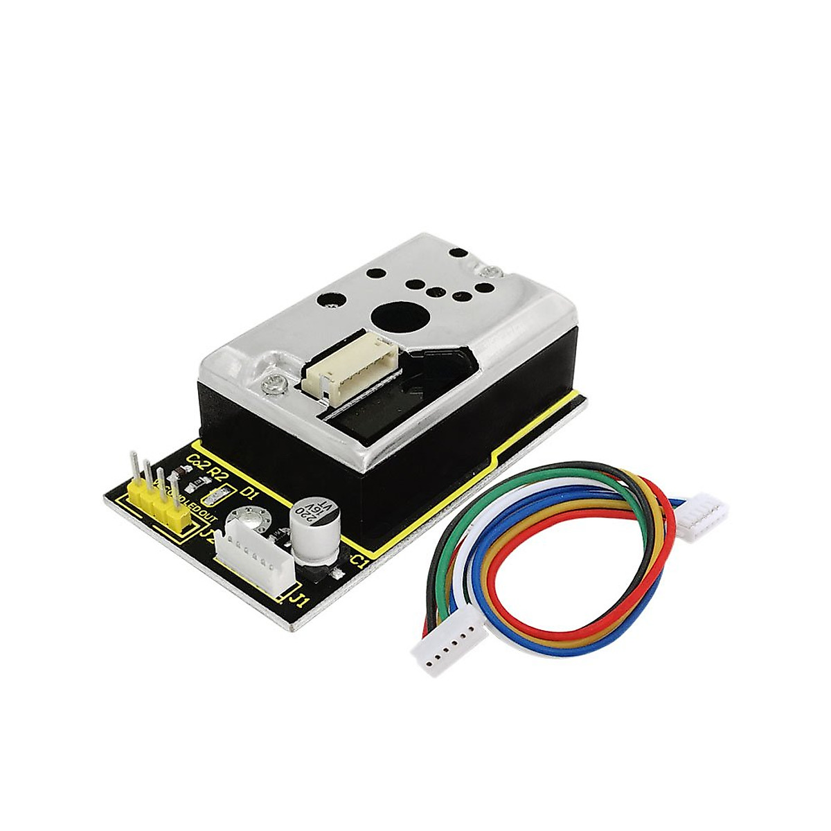 KEYESTUDIO Pm2.5 Dust Sensor Pm2.5 Air Particle Monitor for Arduino Mega Controller R3 Nano Micro Pro Mini