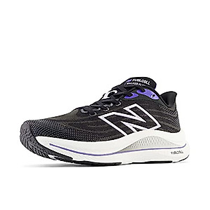 New Balance Women's WWWKELB1 Walking Shoe, Black/Electric Indigo/Grey Violet, 8