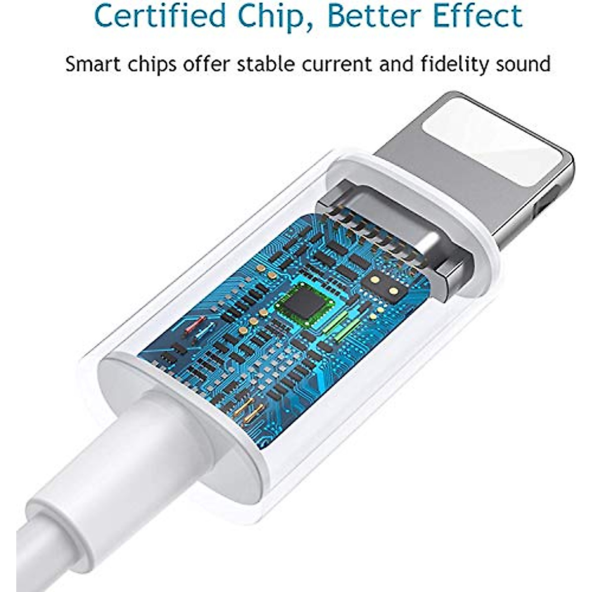 [Apple MFi Certified] 2Pack iPhone 13 Headphone Jack Adapter, Lightning to 3.5mm Aux Audio Jack Adapter Dongle Cable Stereo Earphone Connector Converter for iPhone 12/11/XR/X/8/7/SE Call+Music Control