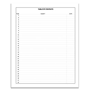 BookFactory Engineering Notebook Professional - 96 Pages (Quad Ruled - .25" Engineering Grid), 8" x 10", Engineer Lab Notebook, Black and Burgundy Cover, Smyth Sewn Hardbound (EPRIL-096-SGS-LKMST4)