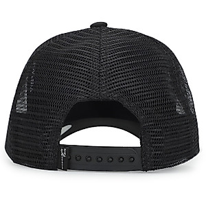 VINTAGE HAVANA Black 3 Star Trucker Hat Glitter Stars Adjustable Snapback One Size Fits Most Womens Baseball Caps