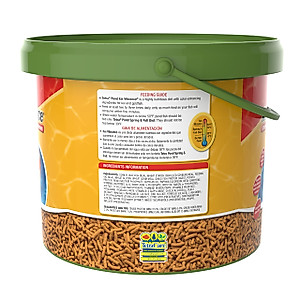 TetraPond Koi Vibrance, Soft Sticks, Easy to Digest Floating Pond Food, 3.31 lbs