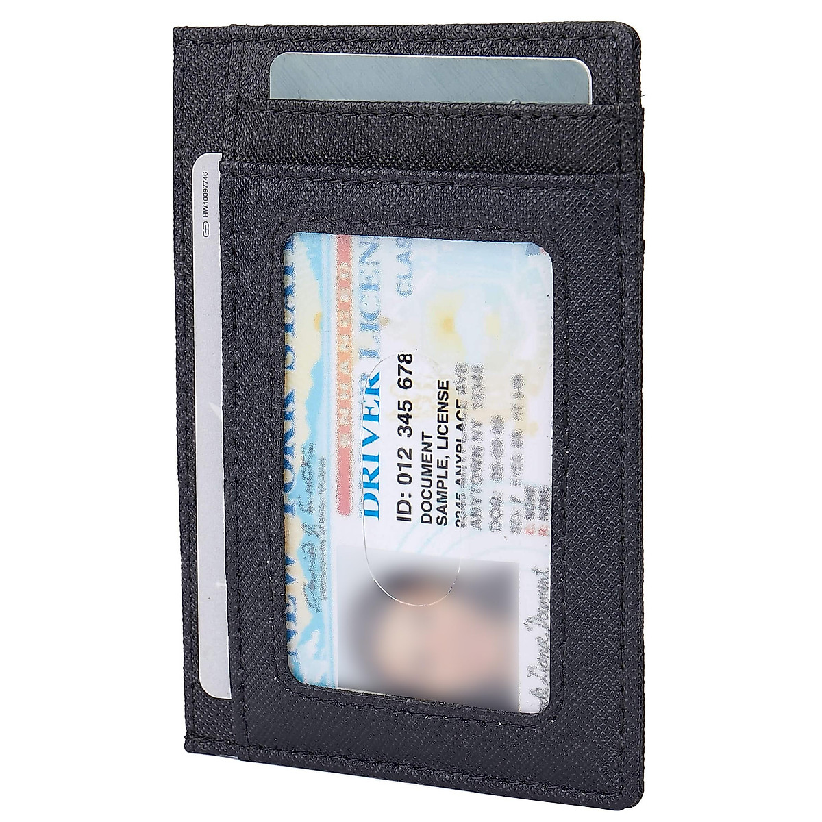 Slim RFID Blocking Credit Card Holder Minimalist Leather Front Pocket Small Wallet for Women Men