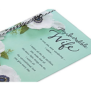 American Greetings Birthday Card for Wife (My Incredible Wife)