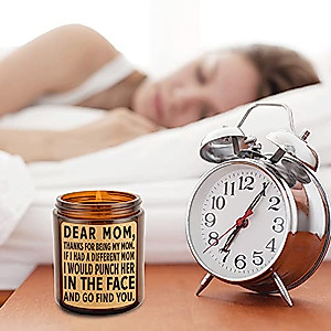 Gifts for Mom from Daughter, Son - Mom Gifts - Birthday Gifts for Mom - Funny Mother's Day Gifts, Thanksgiving Gifts, Christmas Gifts for Mom - LUOYUO Lavender Scented Candles