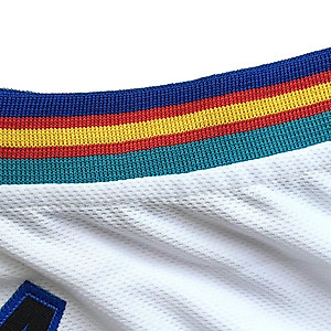 19 Bricklayers MTV Rock N Jock Basketball Jersey S-XXXL (White, L)