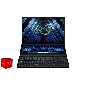 XOTICPC ASUS ROG Zephyrus Duo 16 GX650PY-XS97 Gaming Laptop (AMD Ryzen 9 7945HX, 64GB RAM, 4TB NVMe SSD, RTX 4090 16GB, 16" QHD+ 240Hz 3ms, Windows 11 Pro) GX650P Gamer Notebook Computer