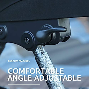 TIMBER RIDGE Outdoor Reclining Patio Padded with Adjustable Headrest and Cup Holder Foldable Zero Gravity Lawn Chair XL for Adults, Support up to 350 LBS, Brown,1 Count