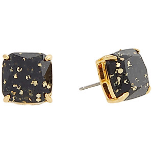 Kate Spade New York Mini Small Square Studs, Black