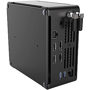 PARTAKER Nuc Gaming Mini PC Intel Xeon W-10885M 2 Lans Desktop Computer Windows 10 Pro/11 2xDDR4 2xNVMe 4K DP HDMI2.0 64GB Ram 1TB SSD