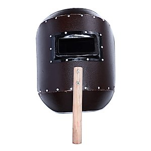 Angoily Handheld Welding Masks Welder Working Helmet Welding Shield with Handle Face Safety Protection Tool for Welding Workplaces