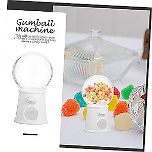 Abaodam 8pcs Mini Machine Cake Favor Boxes for Wedding Mini Vending Machine Money Coin Bank Mini Gumball Machine for Kids Cake Topper Decor Gumballs Machines for Candy