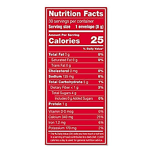 Nestle Cocoa Mix No Sugar Added 30 Count .28 Oz Packets