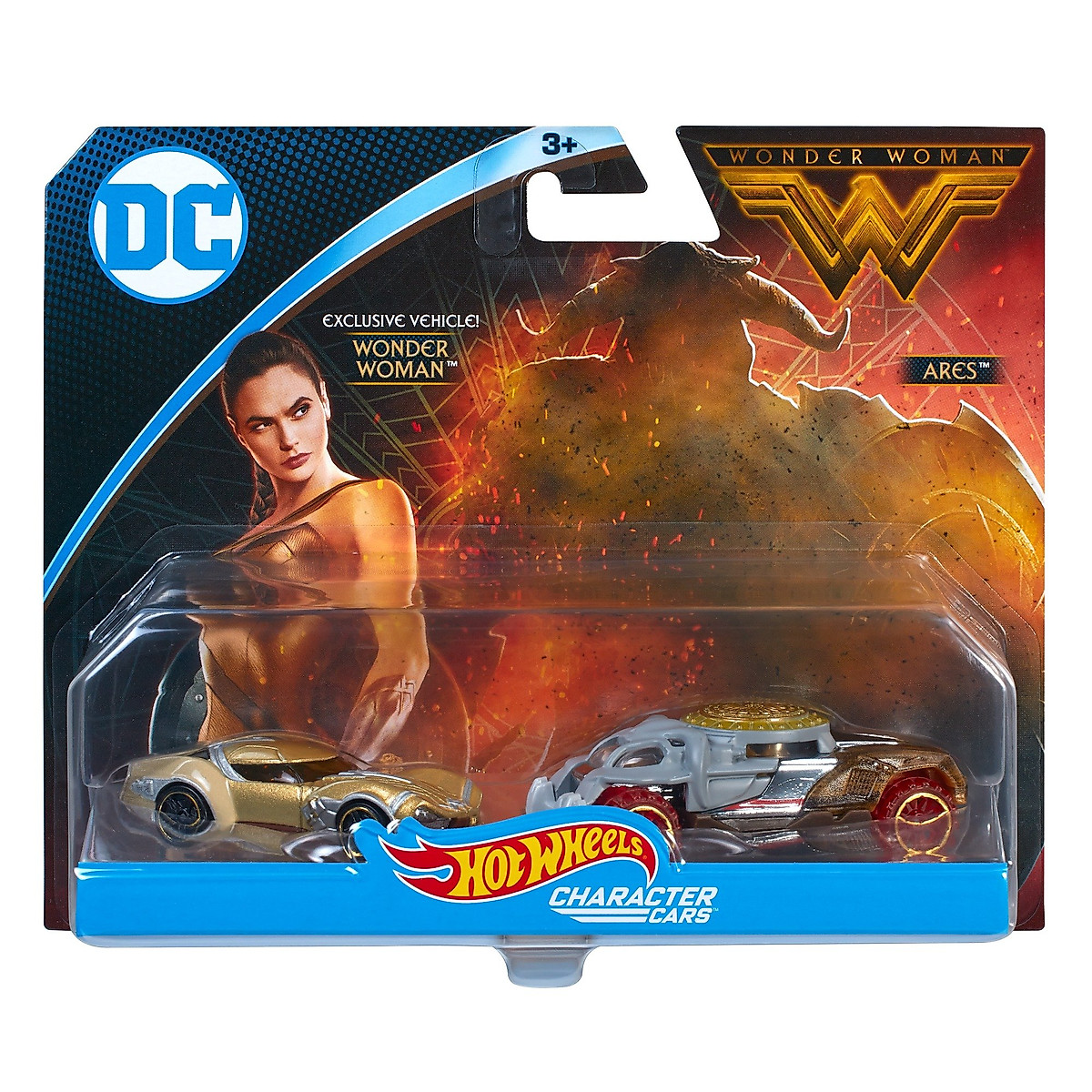 Hot Wheels DC Universe Wonder Woman Vehicle (2 Pack)