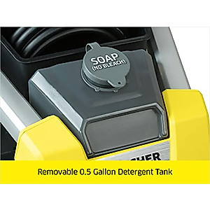 Karcher K1700 1700 PSI 1.2 GPM TruPressure Electric Pressure Washer - 2125 Max PSI Power Washer with 3 Nozzles for Cleaning Cars, Siding, Driveways, Fencing, & More