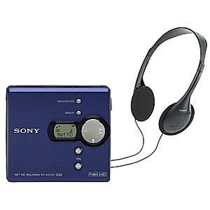 Sony MZ-N420D Net MD Walkman (Blue)