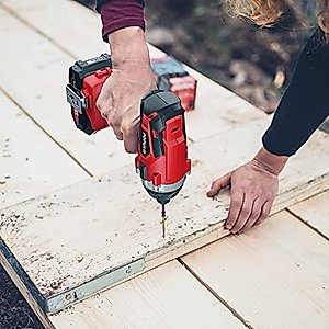 POPULO Impact Driver Bit Set,(250N.m)2,250 in-lbs 20V Max Lithium Ion Cordless 1/4" Hex Impact Drill Set,39 Piece S2 Impact Drive Bits,0-2900 RPM Variable Speed,2.0 Ah Li-ion Battery,Fast Charger