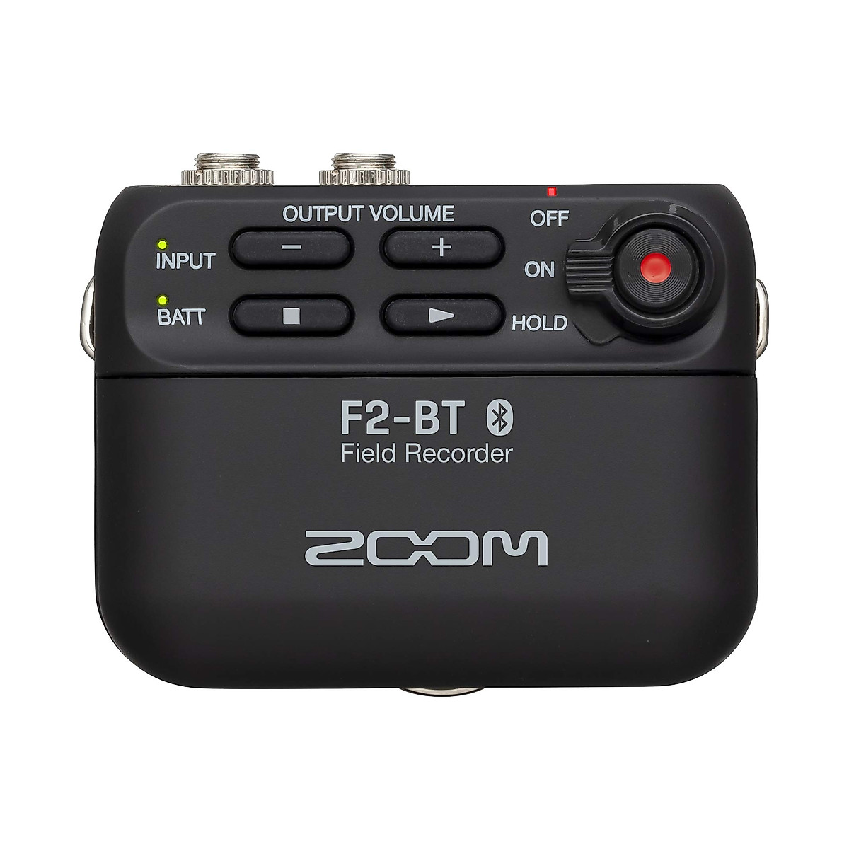 Zoom F2-BT Lavalier Recorder with Bluetooth, 32-Bit Float Recording, Audio for Video, Wireless Timecode Synchronization, Records to SD, and Battery Powered with Included Lavalier Microphone