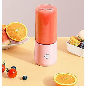 Sports Water Bottle with Portable Blender for Juice and Smoothies Maker USB Travel Juice Cup Personal Travel Blender Baby Food Mixing Updated 6 Blades (3)