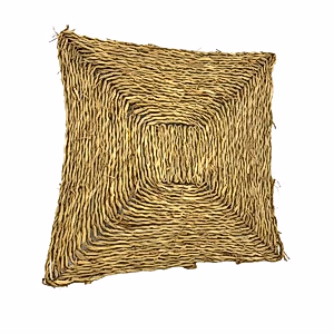 Bonka Bird Toys 12" Seagrass Mat Foraging Bird Toy Parrot cage Toys Craft Part Rabbit Part